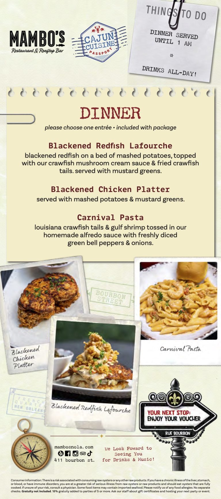 Cajun Cuisine Passport – Cajun Cuisine Passport